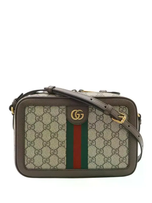 Gucci 2016-2026 Small Gg Supreme Web Ophidia Satchel