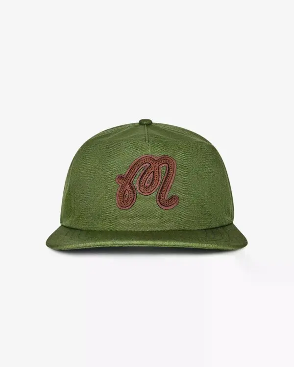 MALBON Velasco Snapback Logo-patch Cap