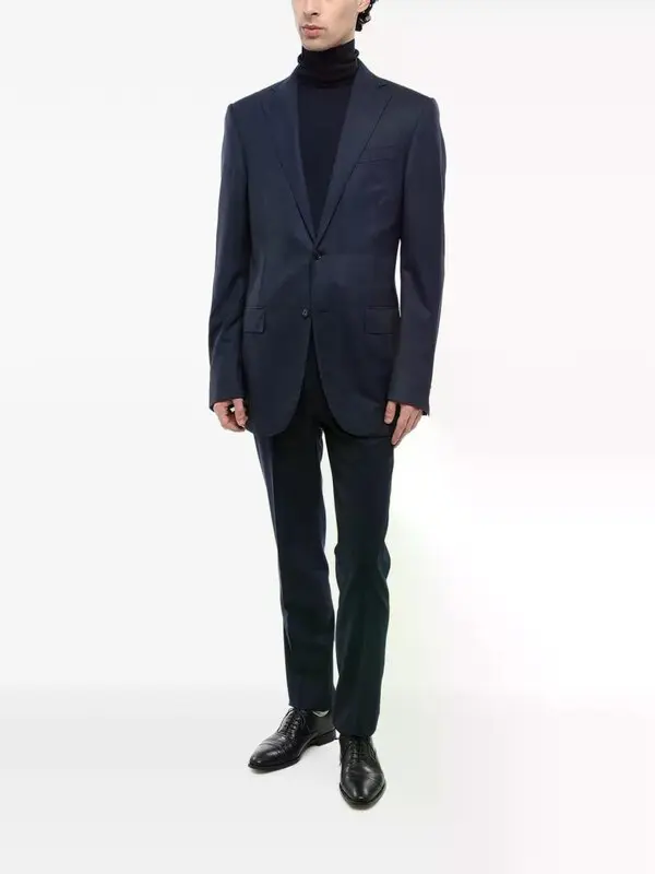 Corneliani Single-breasted Wool Blazer