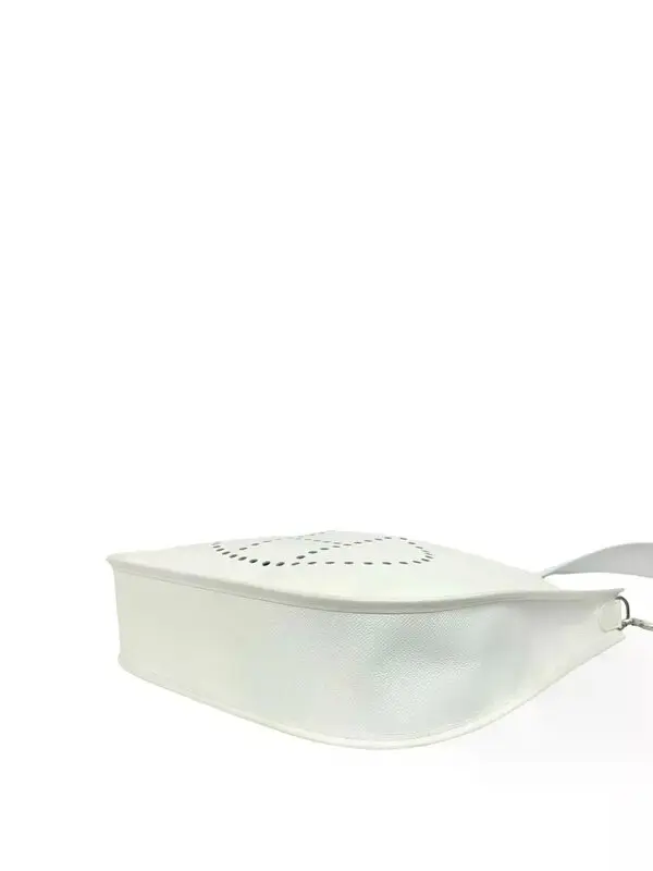 Hermès Epsom Evelyne I Gm Crossbody Bag - White