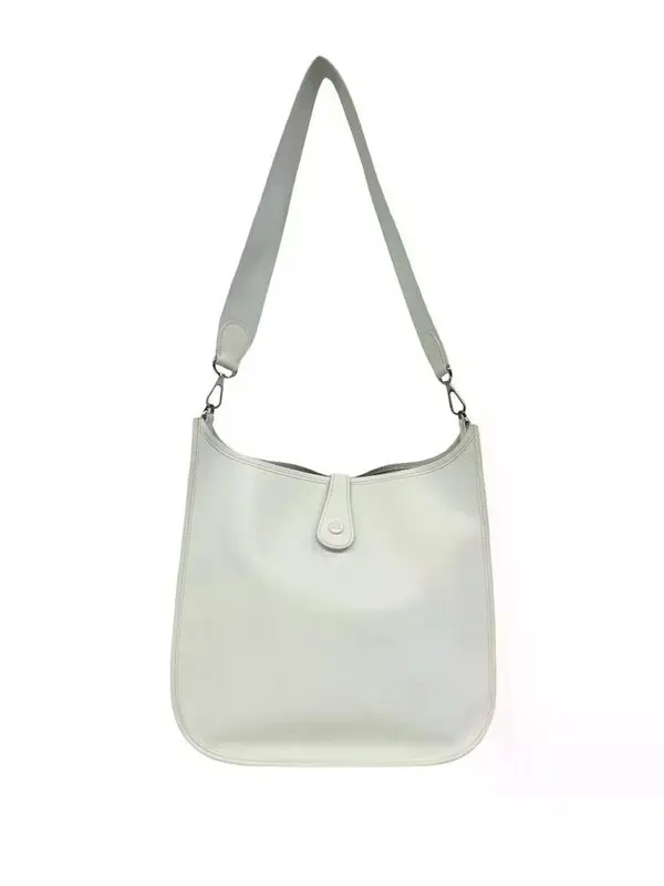 Hermès Epsom Evelyne I Gm Crossbody Bag - White