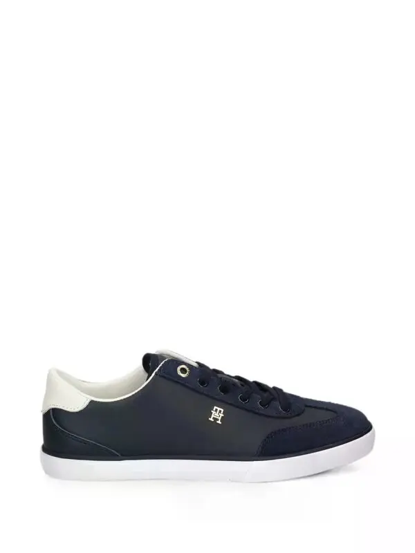 Tommy Hilfiger Logo-plaque Suede-panel Sneakers