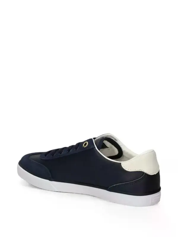 Tommy Hilfiger Logo-plaque Suede-panel Sneakers
