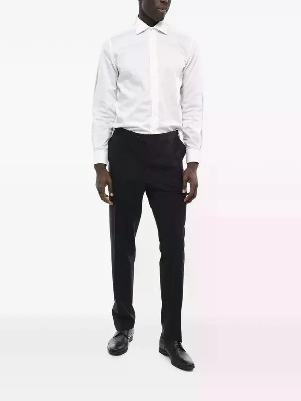 Corneliani Pressed-crease Trousers