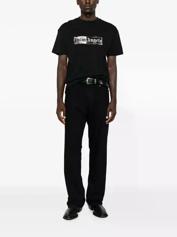 Palm Angels Stamp Logo Short-sleeve T-shirt