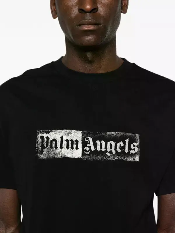 Palm Angels Stamp Logo Short-sleeve T-shirt