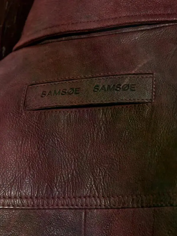 SAMSOE SAMSOE Leather Jacket