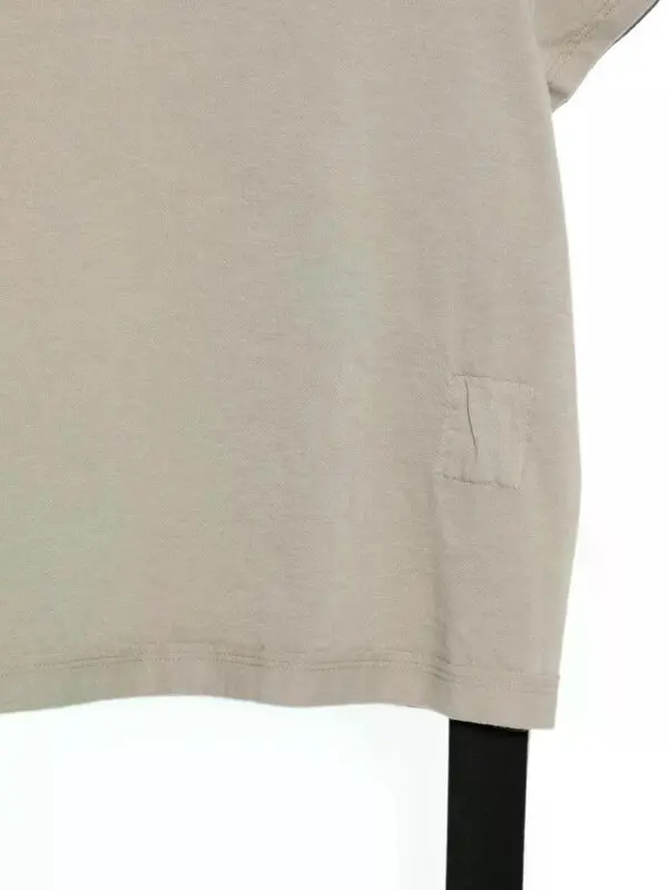 Rick Owens Ribbed-trim Hanging-strap T-shirt