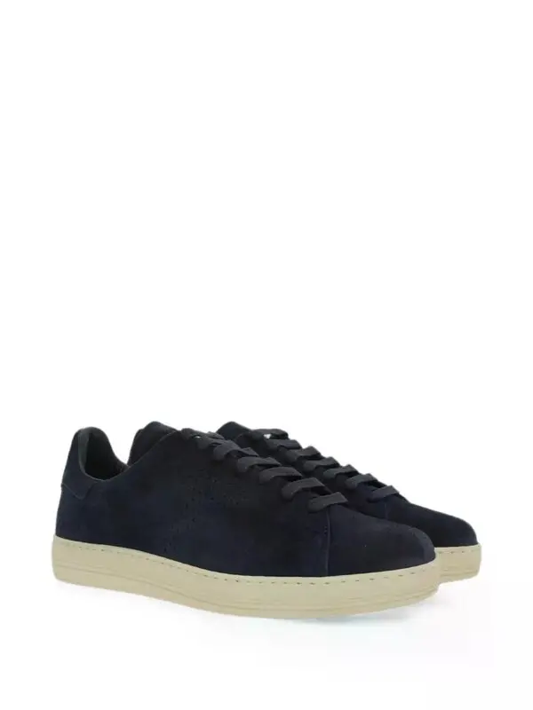 TOM FORD Perforated Detail Lace-up Sneakers