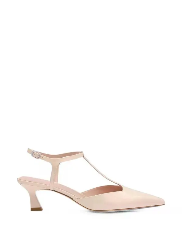 STUART WEITZMAN Vinnie T-strap Pumps