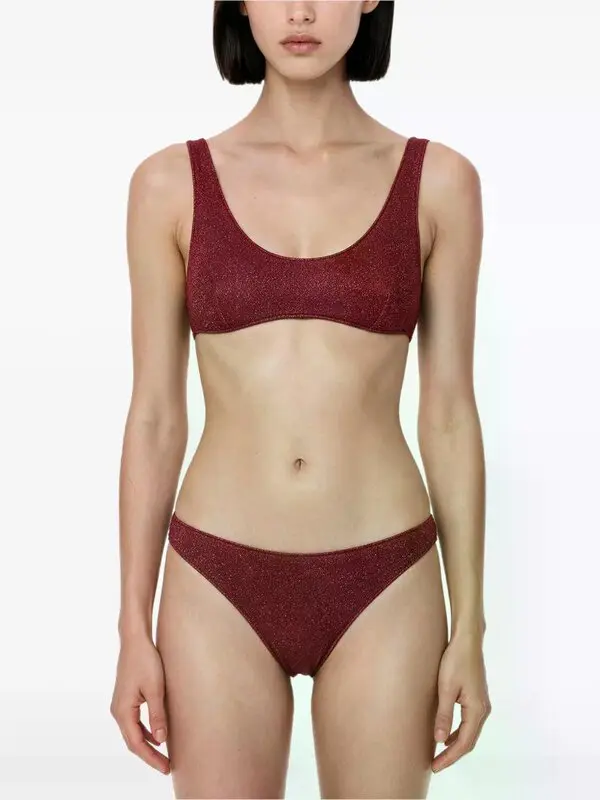 Oseree Lumière Glitter-effect Bikini
