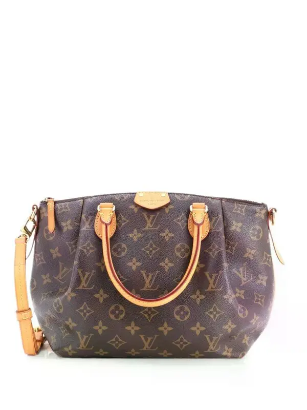LOUIS VUITTON Monogram Canvas Pm Satchel Handbag - Brown