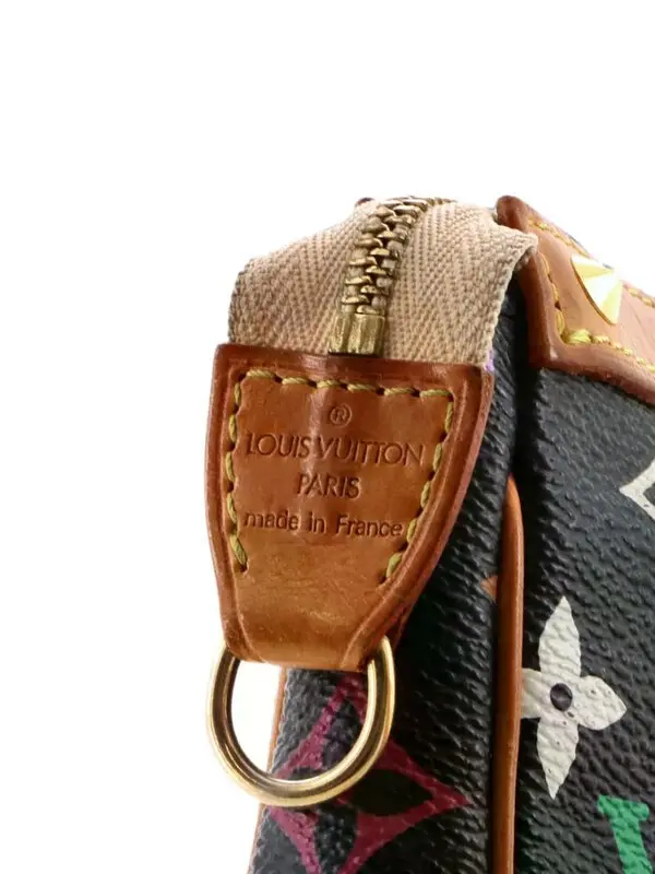 LOUIS VUITTON Pochette Accessoires Monogram Multicolor Clutch Bag