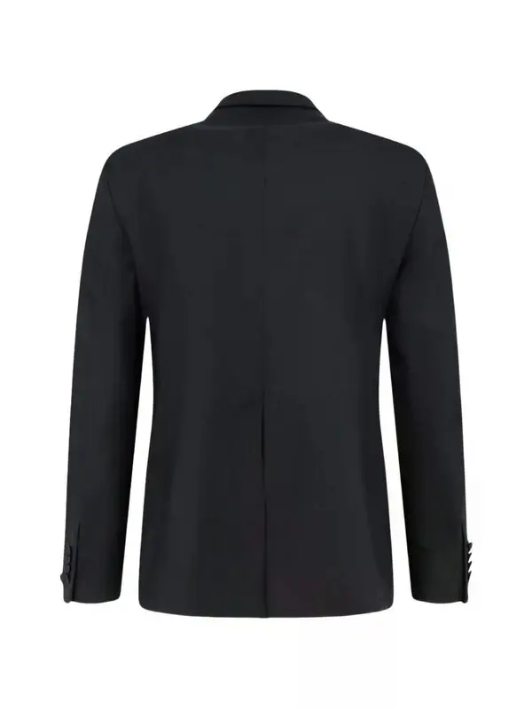 Tagliatore Double-breasted Wool Tuxedo Blazer