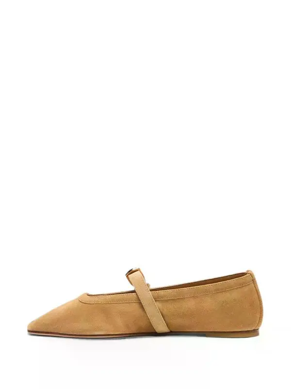 STUART WEITZMAN Sai Buckle-detail Ballet Flats
