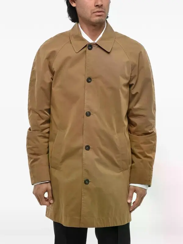 Corneliani Raglan-sleeve Button-up Coat