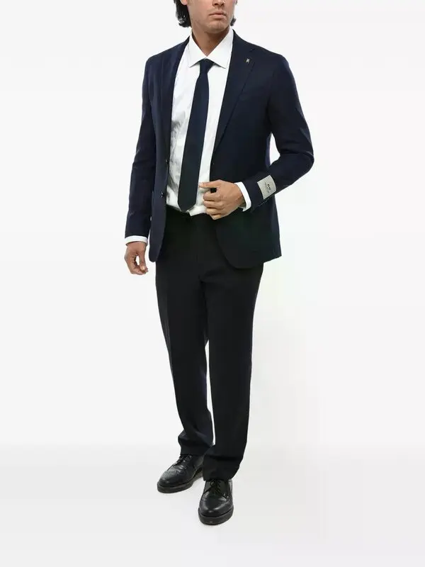 Corneliani Cc Collection Single-breasted Patch-pocket Blazer