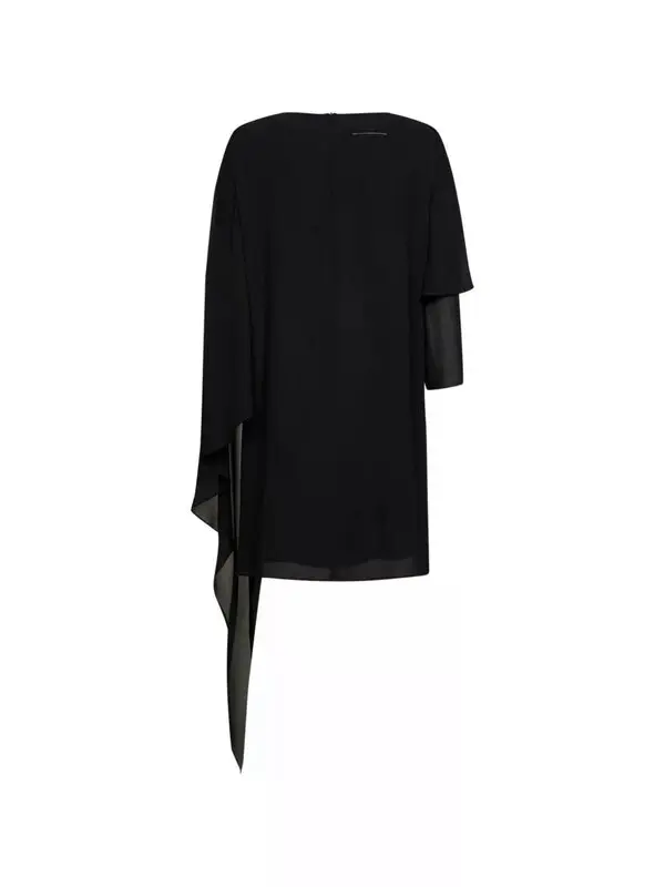 MAISON MARGIELA Layered Cape-style Mini Dress