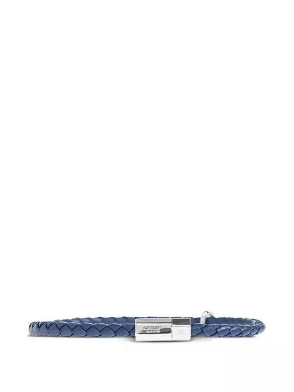 Off-White Arrows-charm Braided-leather Bracelet