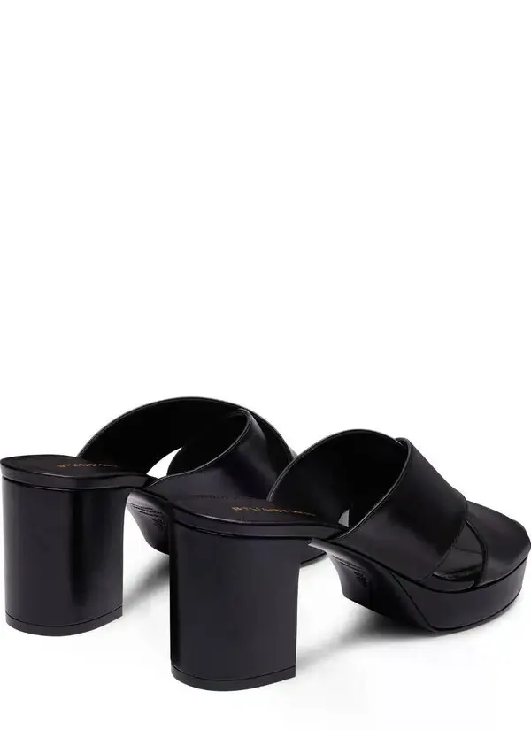 STUART WEITZMAN Dayna Crossover-straps Platform Sandals