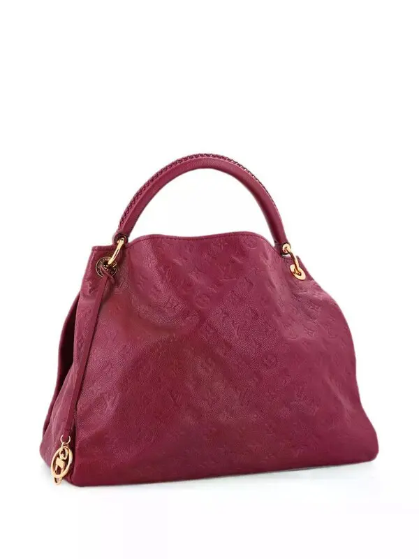 LOUIS VUITTON Artsy Hobo Bag Monogram Empreinte Leather Mm - Purple