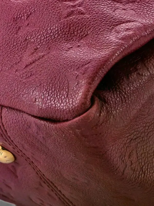 LOUIS VUITTON Artsy Hobo Bag Monogram Empreinte Leather Mm - Purple