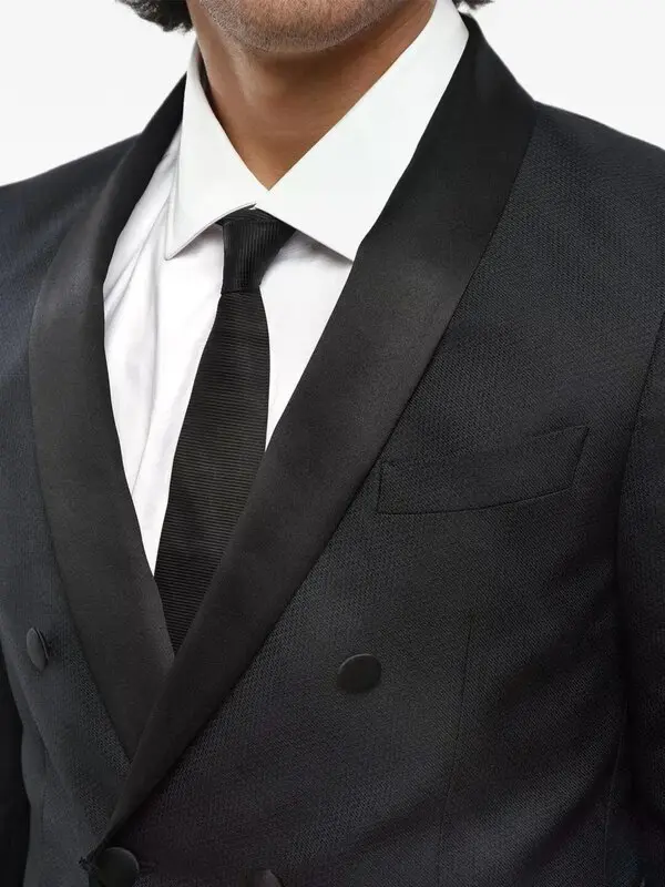 Corneliani Cc Collection Double-breasted Shawl-lapel Blazer