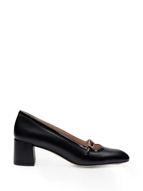 STUART WEITZMAN Georgie Buckle-strap Pumps - Black