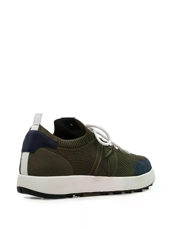 Kiton Knit Panelled Sneakers