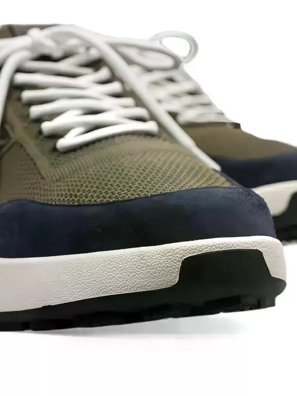 Kiton Knit Panelled Sneakers