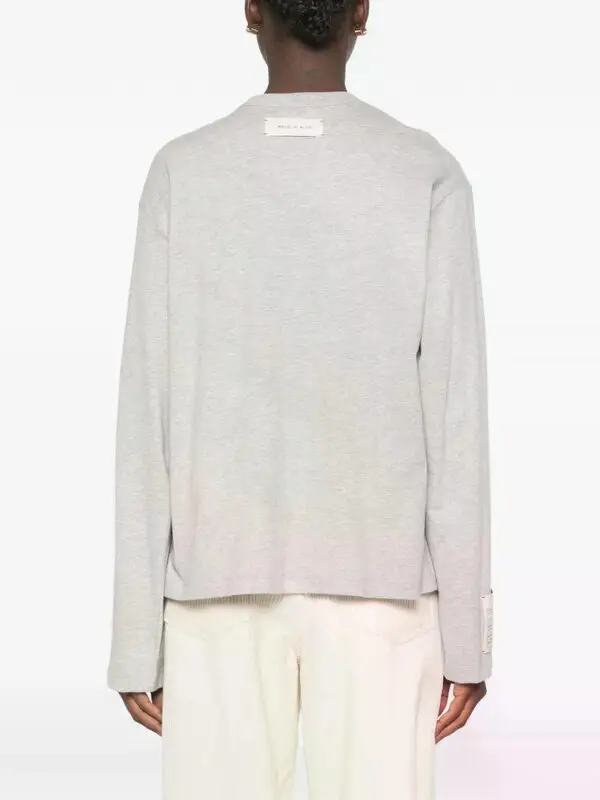 ALYSI Long-sleeved Crewneck T-shirt