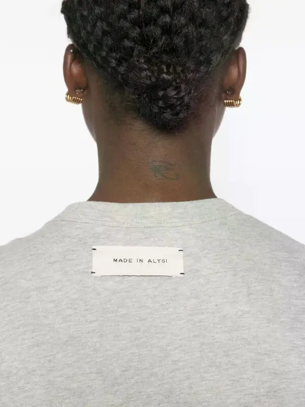 ALYSI Long-sleeved Crewneck T-shirt