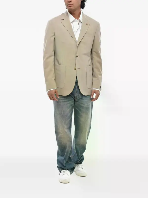 Corneliani Circle Pin-detail Blazer