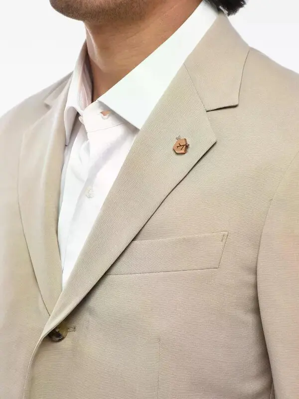 Corneliani Circle Pin-detail Blazer