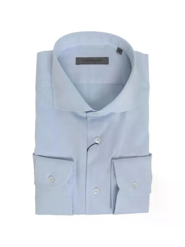 Corneliani French-collar Long-sleeve Shirt