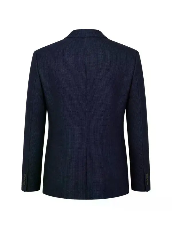 Corneliani Micro-patterned Single-breasted Jacket
