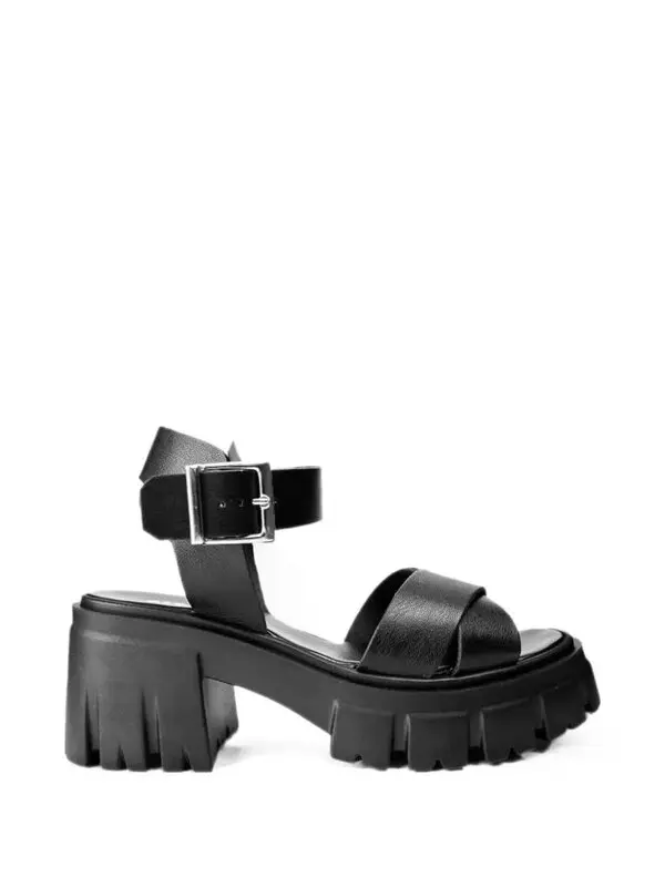 ALTERCORE Sophia Crossover-strap Buckled Sandals