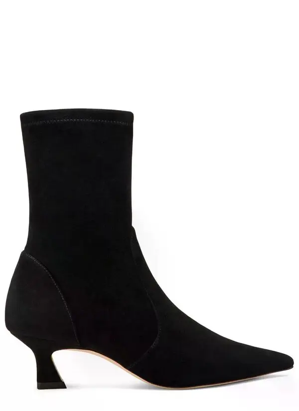 STUART WEITZMAN Vinnie Pointed-toe Ankle Boots
