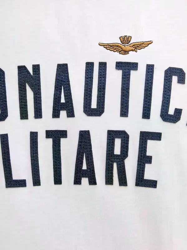 AERONAUTICA MILITARE Logo-print T-shirt