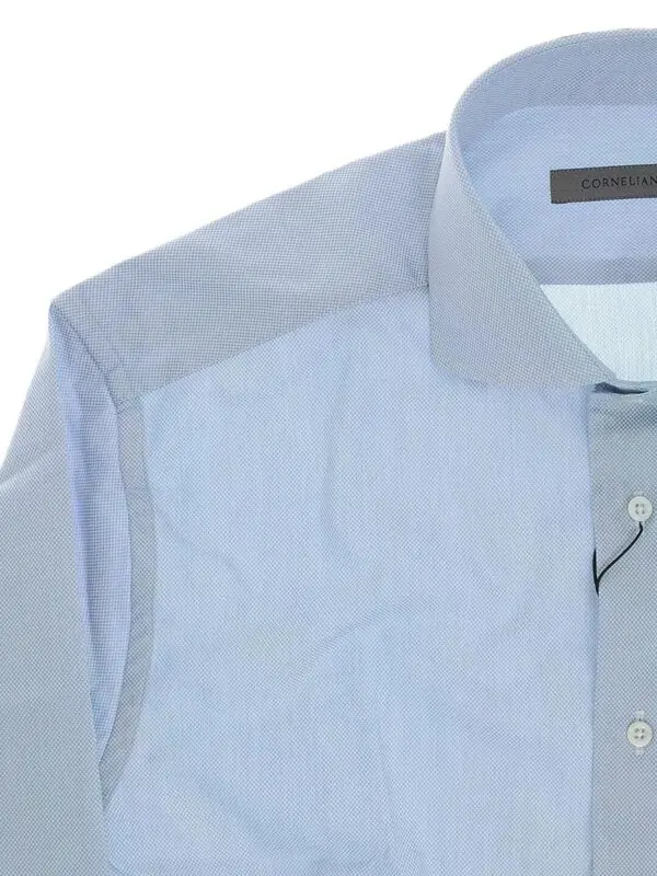Corneliani French-collar Two-tone Shirt