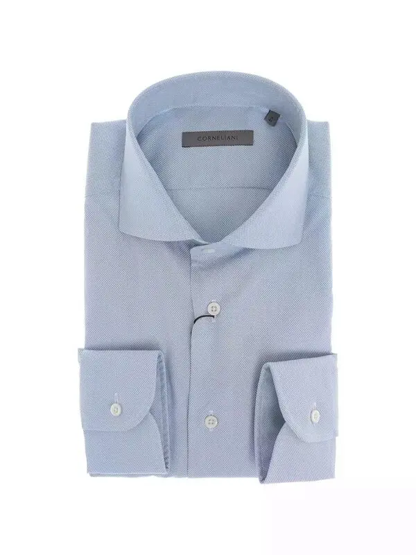 Corneliani French-collar Two-tone Shirt