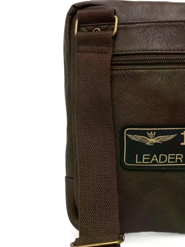 AERONAUTICA MILITARE Logo Patch Zip-fastening Belt Bag - Brown