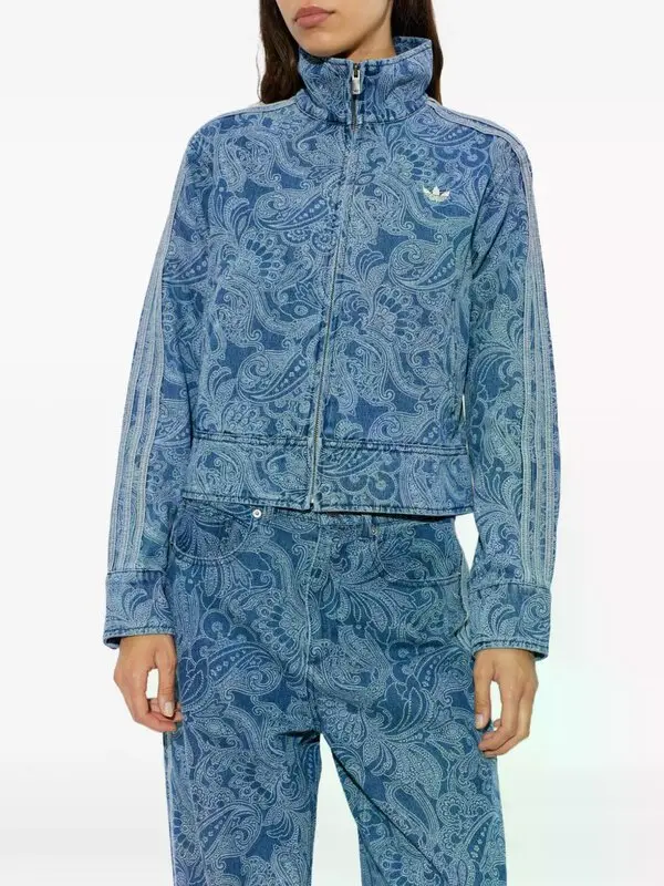 Adidas Liberty London Firebird Denim Track Top