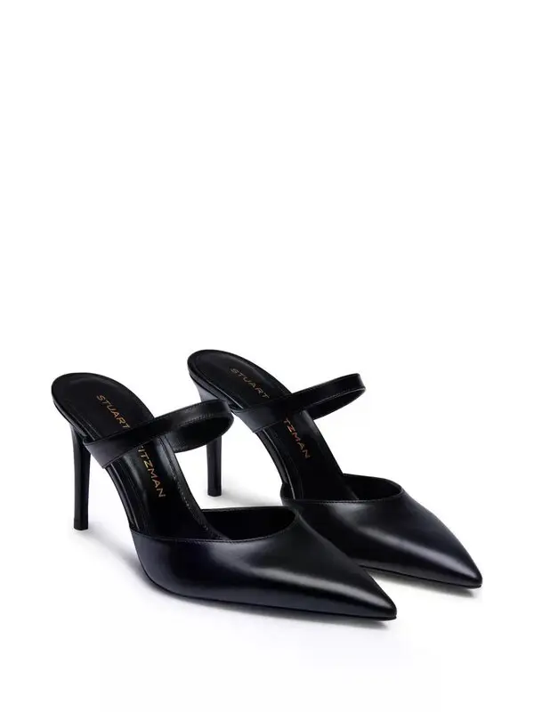 STUART WEITZMAN Power Pointed-toe Mules