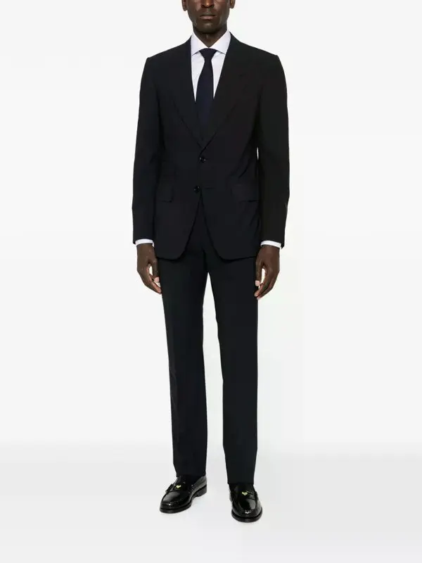 BARBA NAPOLI Check-pattern Long-sleeve Shirt