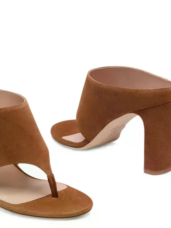 STUART WEITZMAN Babette Thong Slip-on Sandals