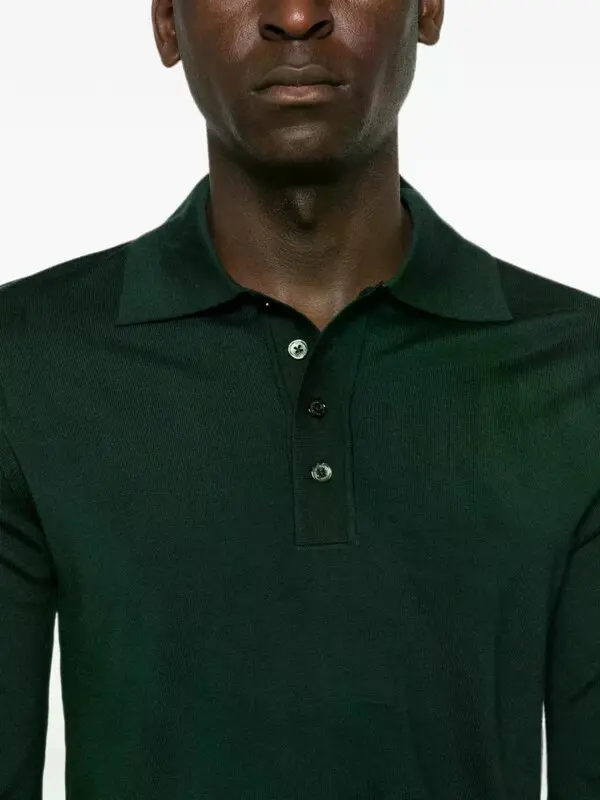 PAOLO PECORA Long-sleeve Polo Shirt