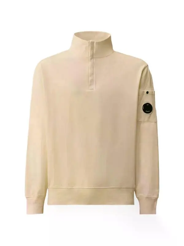 C.P. COMPANY Light-fleece Half-zip Lens Sweatshirt