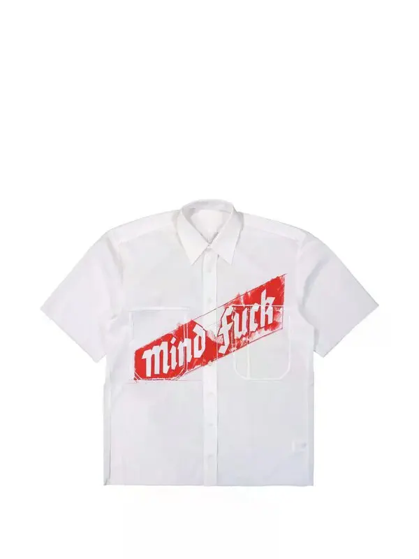PROTOTYPES X Andrei Molodkin Graphic-print Shirt - White