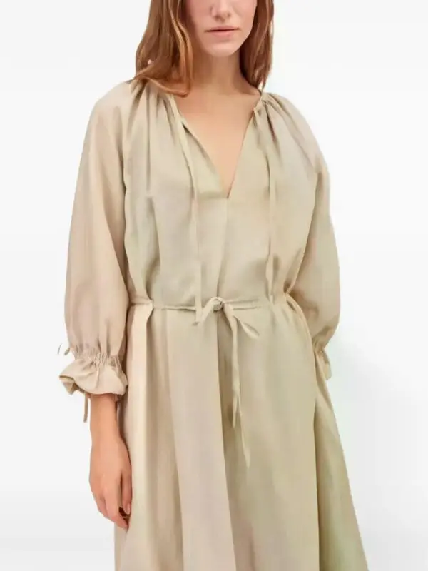 SKALL STUDIO Benedette Ruffled Tie-fastening Maxi Dress